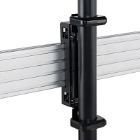 B-Tech BT8390-WFK6/B System X Adjustable Height and Depth Rail Mounting ...
