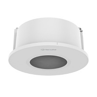 Hanwha SHD-1400FW Polycarbonate In-ceiling Housing, White