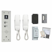 Bell System BPS-2/VR 2-Way Vandal Resistant Flush Audio System with ...