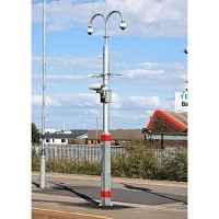 Altron HB-AW1859/4 Bolt Frame for 4m Tubular Tilt-Down Pole, 405mm