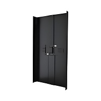 B-Tech BT7901-4350/B Adjustable Rear Screen Cover for 43-50" Displays ...