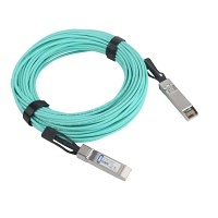 AMG SFP-AOC-10G-25 SFP+ AOC Cable, 1/10Gb, OM4, -40°C to +85°C, DDM, 25m