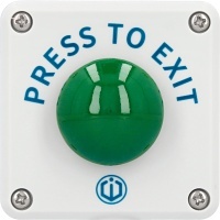 CDVI RTE-EX Hard-Wearing, High-Impact External Exit Button, IP65, Green