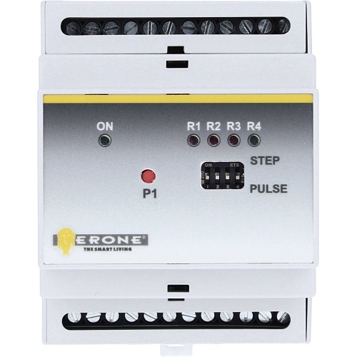 CDVI RX26-DIN DIN Mount Receiver, 4-Relays