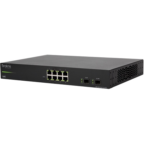 Araknis Networks AN-320-SW-F-8-POE 320 Series Managed Layer 2 Gigabit ...